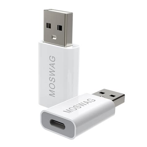 Moswag Adattatore Usb C Femmina A Usb Maschio Pezzi Per Apple Magsafe Watch Phone