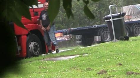 Trucker Caught Pissing 49 Video 2