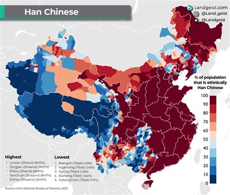 Han Population Of China Landgeist
