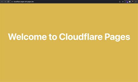 Build And Deploy Jamstack Applications With Cloudflare Pages