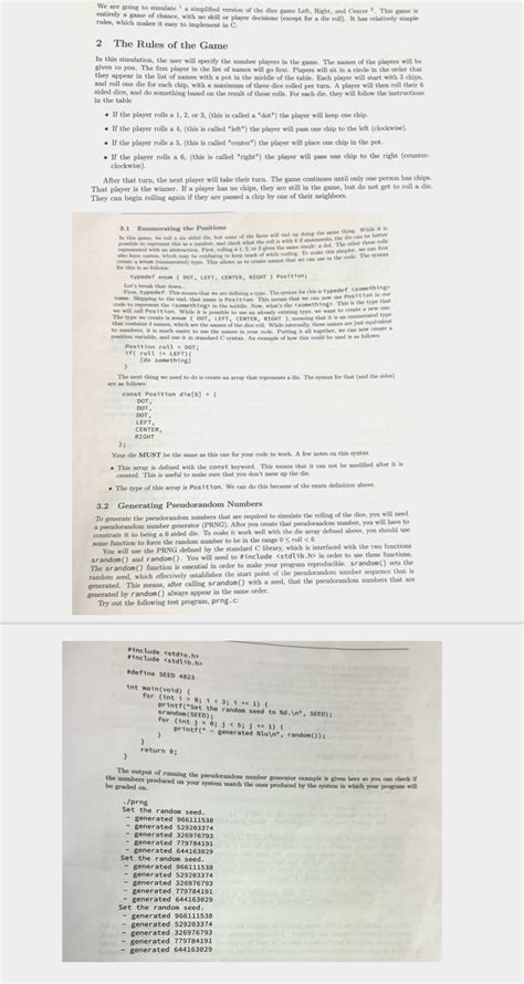 Solved Please Help Me Write A C Program For The Following