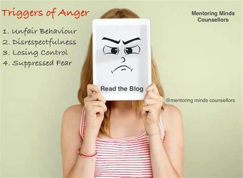 Triggers Of Anger Mentoring Minds Counsellors