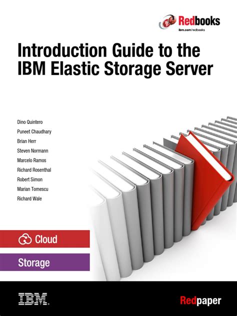 Introduction Guide To The Ibm Elastic Storage Server Redbook Pdf Scalability Solid State Drive