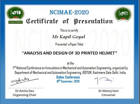 Kapil Goyal On Linkedin We Have Presented Our Paper Entitled