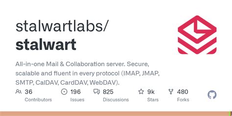 Github Stalwartlabs Stalwart All In One Mail And Collaboration Server Secure Scalable And