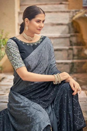 Designer Party Wear Cocktail Saree At Rs 1500 Fancy Saree In Surat