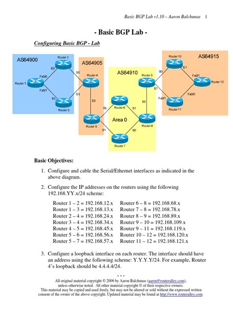 Bgp Basic Pdf Pdf Router Computing Internet Protocols