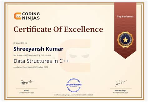 Shreeyansh Kumar On Linkedin Codingninjas