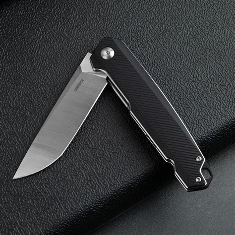 D2 Steel Folding Knife G10 Handle Edc Pocket Knife Spring Assited Open