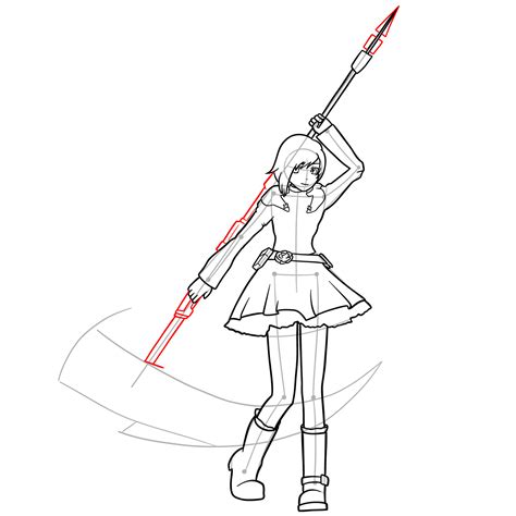 How To Draw Ruby Rose