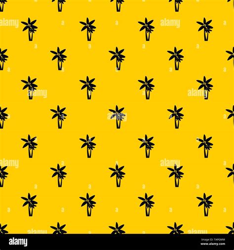 Two Palm Trees Pattern Vector Stock Vector Image And Art Alamy