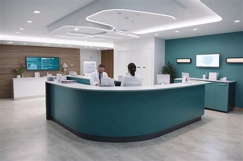 Efficient Medical Reception Timelapse Of Dedicated Staff In Action