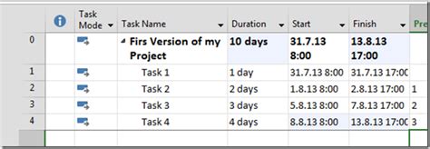 How To Compare Projects In Ms Project 2013 Nenad Trajkovski