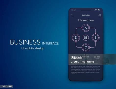 모바일 응용 프로그램 인터페이스 Ui 디자인 스톡 벡터 개념에 대한 스톡 벡터 아트 및 기타 이미지 개념 개체 그룹 그래프 Istock