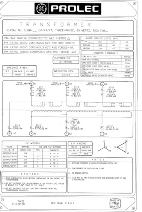 Ge Prolec Gsu Transformer Network Inc