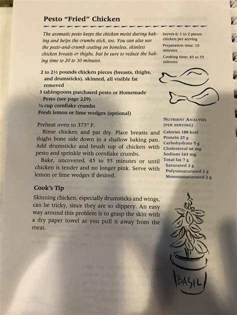 Pesto “fried” Chicken Fried Chicken Pesto Chicken