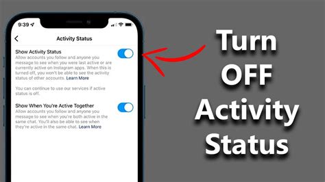 How To Turn Off Active Status On Instagram Youtube