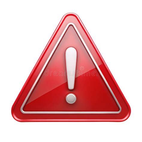 Red Caution Symbol Isolated On White Background Stock Illustration Illustration Of Emergency Red Caution Symbol Isolated On White Background Stock Illustration Illustration Of Emergency