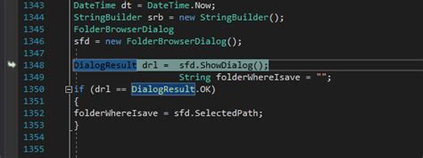 C Folderbrowserdialog Fails To Open In Debug Mode Stack Overflow