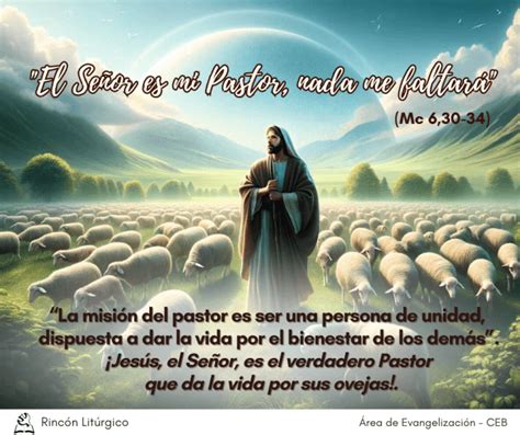 Rincón Litúrgico El Señor Es Mi Pastor Nada Me Faltará