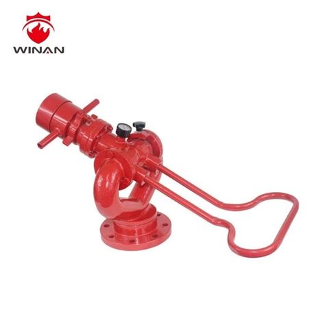 Large Flow Fire Fighting Water Monitor Long Distance Fire Fighting Monitor Fixed Fire Monitor