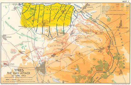 Wwi Ypres 1915 Canadaca