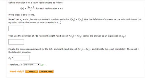 Get Answer Define A Function F On A Set Of Real Numbers As Follows