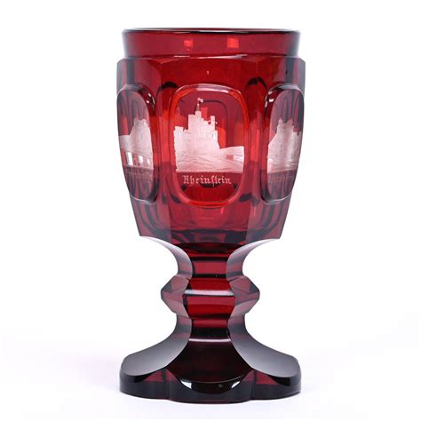 Goblet Dark Ruby Flash Auction
