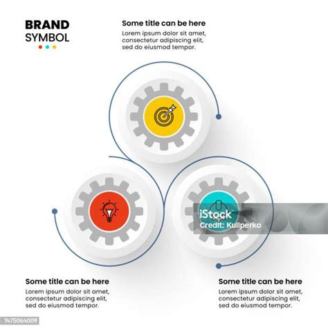 인포그래픽 템플릿입니다 아이콘이 있는 삼각형의 3개 기어 0명에 대한 스톡 벡터 아트 및 기타 이미지 0명 개념 계획 Istock