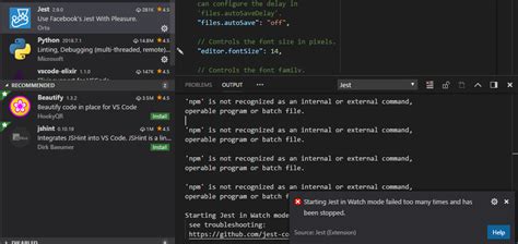 No Way To Use Jest Installed Within Windows Subsystem For Linux · Issue 331 · Jest Community