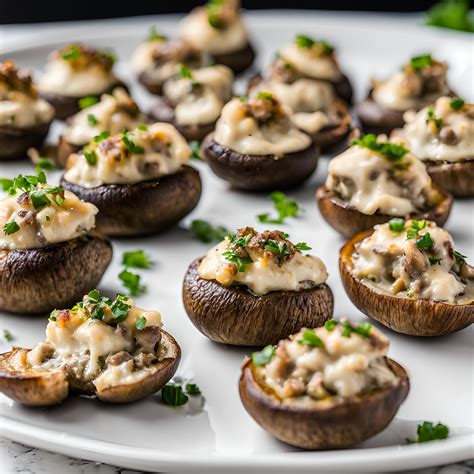 Easy Cream Cheese Stuffed Mushrooms Recipe Cheff Recipes