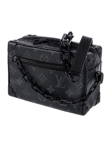 Louis Vuitton Monogram Eclipse Mini Soft Trunk Black Messenger Bags Bags Lou844401 The