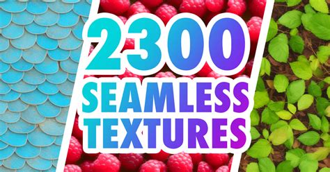2300 Seamless Tiling Textures Perfectly Generated With Ai 2d