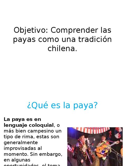 Payas Chilenas Pdf