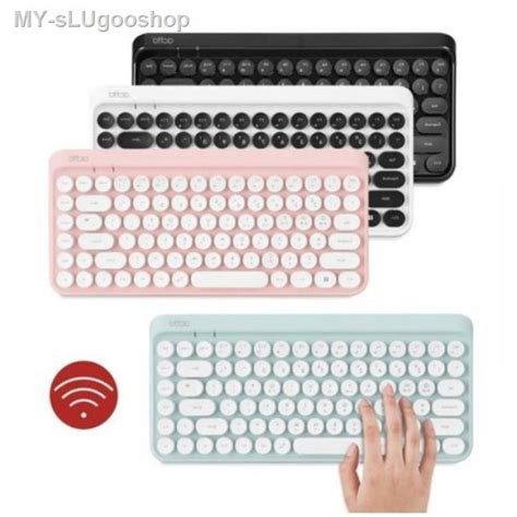 【keyboard】 Actto Retro Mini Wireless Keyboard 86key Kbd 50 Korean English Layout Lazada