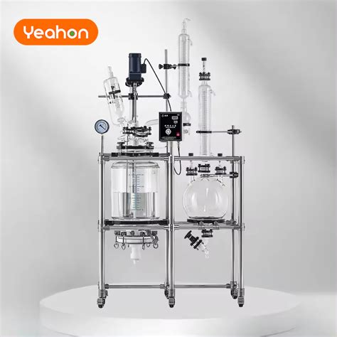 Laboratory Chemical Crystallization Jacketed Glass Reactor