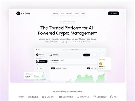 Ai Crypto Trading Platform Behance