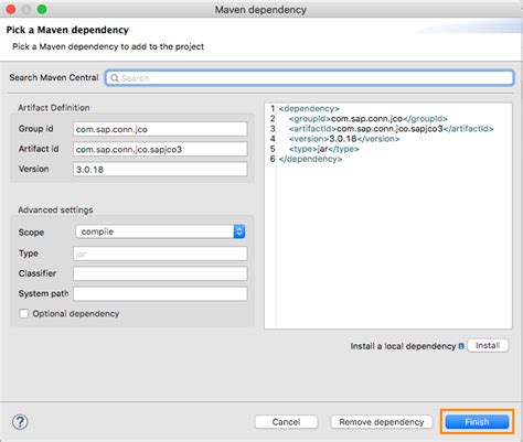 SAP Connector 5 8 Studio Configuration MuleSoft Documentation