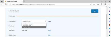 Step By Step Process For User Registration At Mca 21 V3 Portal