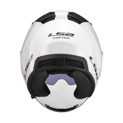 Helm LS2 OF600 Copter Solid White Touwani