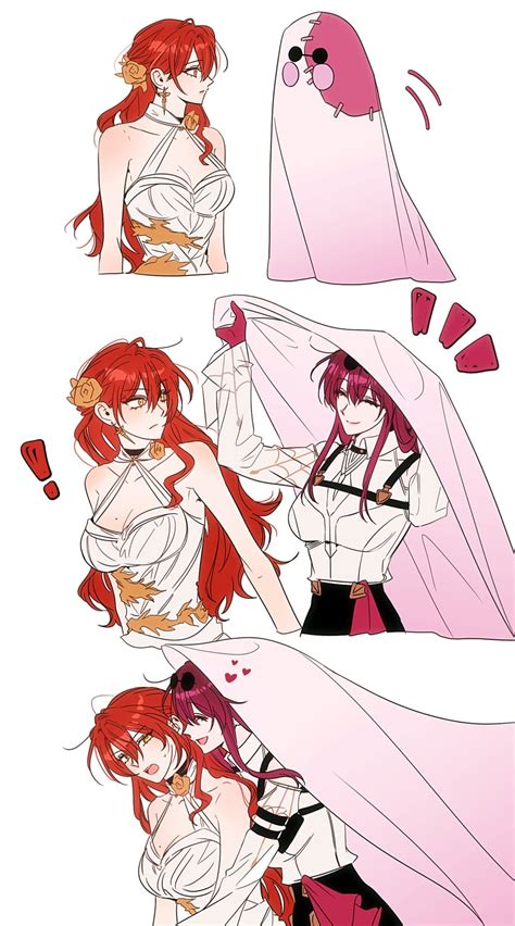 Kafka And Himeko Honkai And More Drawn By Omegiricecake Danbooru