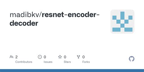 Github Madibkvresnet Encoder Decoder
