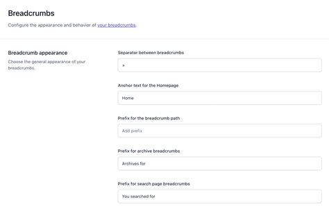 Yoast Seo Settings Breadcrumbs • Yoast