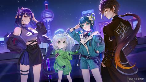 Baal Raiden Shogun Nahida Venti Zhongli 4K 5K HD Genshin Impact