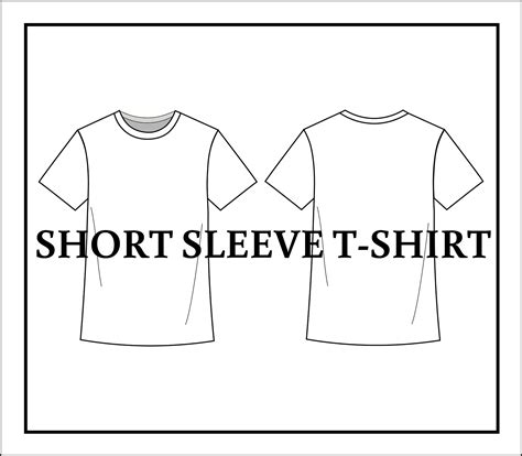 Womens Tops Set Bundle Vector Tops Fashion Flat Sketches For Adobe Illustrator Technical