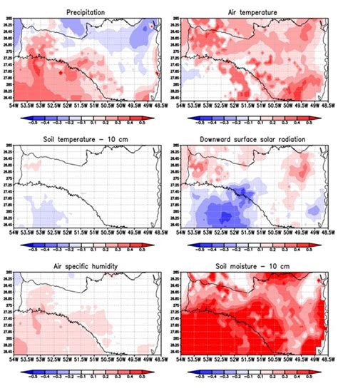 Temporal Correlation For Each Grid Point Between Evapotranspiration And