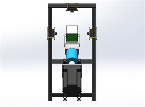 解魔方机器人 SOLIDWORKS 2018 模型图纸下载 懒石网