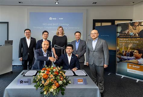 Basf Coatings And Nio Partner For Automotive Coatings — American