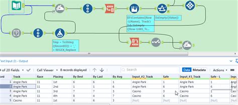 solved align rows of data alteryx community