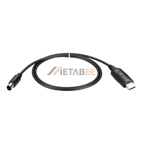 Renhotec Usb2 0 To Mini Din 6 Pin Rs232 Serial Cable With 180cm Round Black Cable